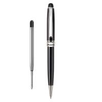China Classic Twist Ballpoint Pen 1.0mm Business Office Metal Ballpoint Signature Pen for sale