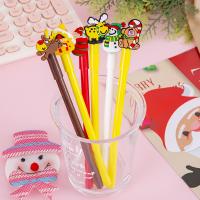 China Christmas Series Neutral Pen 0.5mm Black Water based Cartoon Gift Gel Pen for sale