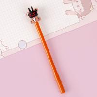 China Creative Halloween Theme Gel Pen 0.5mm Cartoon Pumpkin Bat Ghost Gift Gel Pen for sale