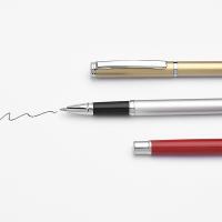China Smooth Writing Metal Creative Gel Ink Pen Classic Business Office Signature Pen for sale