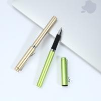 China Business Advertising Neutral Pen 0.5mm Plastic Colorful Signature Pen With Logo for sale
