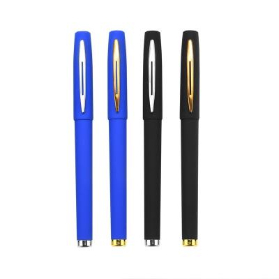 China Office Business Large Capacity Refill Gel Pen Stationery Signature Pen With Logo for sale