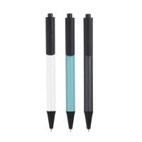 China Sample Design Metal Press Ballpoint Pen 0.5mm Engraved Logo Advertising Pen Office Pen for sale