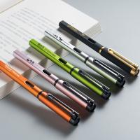 China Multi Color Plastic Creative Gel Ink Pen Metallic Painting Advertising Signature Pen for sale