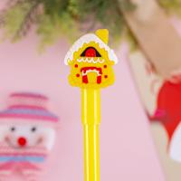China Christmas Series Neutral Pen 0.5mm Black Water based Cartoon Gift Gel Pen for sale