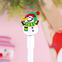 China Christmas Series Neutral Pen 0.5mm Black Water based Cartoon Gift Gel Pen for sale