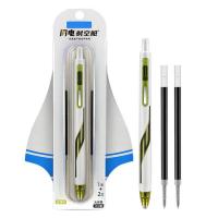 China Double Bead Creative Gel Ink Pen Lightning Time Space Cabin Quick Dry Gel Pen 0.5mm for sale