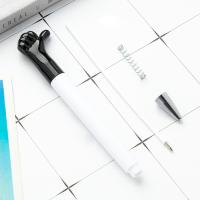 China Promotion Plastic Ball Pen 1.0mm Cartoon Thumb Gesture Gift Ball Pen for sale
