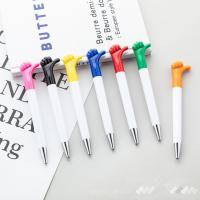 China Promotion Plastic Ball Pen 1.0mm Cartoon Thumb Gesture Gift Ball Pen for sale