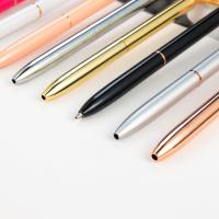 China Fashion Polka Dot Twist Metal Ballpoint Pen Shining Big Diamond Spot Ball Pen 1.0mm for sale