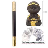 China Gift Aromatherapy Roller Ball Pen Chinese Style Monkeyking Golden Cudgel Hooped Rod for sale