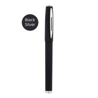 China Black Matte Plastic Carbon Based Ink Gel Pen 0.5mm For Office Hotel Bank for sale