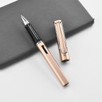 China Plastic Student Exam Fountain Pen Colorful 0.5mm Business Advertising Neutral Pen for sale