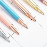 China Big Crystal Diamond Ballpoint Pen 1.0mm Fashion Shiny Metal Gift Ball Pen for sale