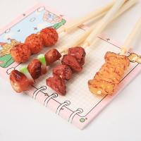 China Simulated Barbecue Kebabs Meatball Creative Ball Pen Fun Refillable Toy Ballpoint Pen for sale