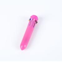 China Mini Ten Colors Cute Ballpoint Pen Retractable Colored Ballpoint Pens For Drawing for sale