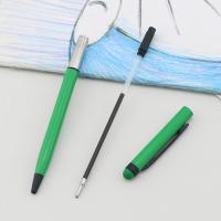 China Colorful Metal Ballpoint Pen Touch Screen Twist Stylus Ball Pen For Office Business for sale