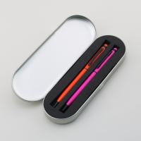 China Colorful Metal Ballpoint Pen Touch Screen Twist Stylus Ball Pen For Office Business for sale