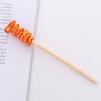 China Simulated Barbecue Kebabs Meatball Creative Ball Pen Fun Refillable Toy Ballpoint Pen for sale