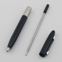 China Matt Metal Ballpoint Pen Comfortable Grip 1.0mm Promotion Ball Pen For Office Business for sale