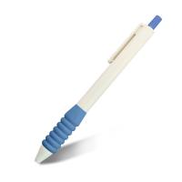 China Sponge Grip Plastic Neutral Pen 0.5mm Simple Design Press Signature Pen for sale