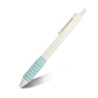 China Sponge Grip Plastic Neutral Pen 0.5mm Simple Design Press Signature Pen for sale