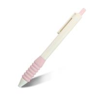China Sponge Grip Plastic Neutral Pen 0.5mm Simple Design Press Signature Pen for sale