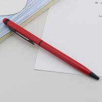 China Colorful Metal Ballpoint Pen Touch Screen Twist Stylus Ball Pen For Office Business for sale