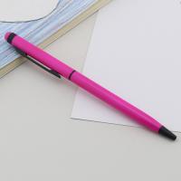 China Colorful Metal Ballpoint Pen Touch Screen Twist Stylus Ball Pen For Office Business for sale