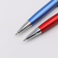 China Aluminium Metal Ballpoint Pen Classic Clip Design Office Ball Pen Promotion Logo Pen for sale