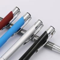 China Office Metal Ballpoint Pen 2 in 1 Multifunctional Aluminum Screen Stylus Ballpoint Pen for sale