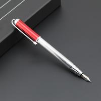 China Fashion Metal Fountain / Roller Pen Dual Purpose Pen Texture Daily Use Stationery for sale