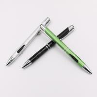 China School Stationery Classic Ballpoint Pen Aluminum Smooth Press Type Ball Pen for sale