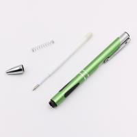 China School Stationery Classic Ballpoint Pen Aluminum Smooth Press Type Ball Pen for sale