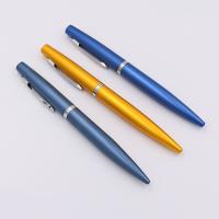 China School Office Metal Twist Ballpoint Pen 1.0mm Fluent Writing Continuous Ink Ball Pen for sale