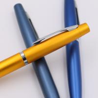 China School Office Metal Twist Ballpoint Pen 1.0mm Fluent Writing Continuous Ink Ball Pen for sale