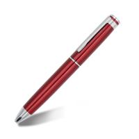 China Metal Thick Barrel Ballpoint Pen Customized Logo 1.0mm Twist Type Business Ball Pen for sale