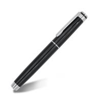 China Bullet Tip Metal Roller Ball Pen With Cap 0.7mm Multiple Colors Roller Pen for sale