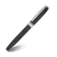 China Metal Roller Ball Pen 1.0mm Bullet Tip Classic Ballpoint Pens Gel Ink Signature Pen for sale