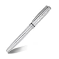 China Metal Roller Ball Pen 1.0mm Bullet Tip Classic Ballpoint Pens Gel Ink Signature Pen for sale