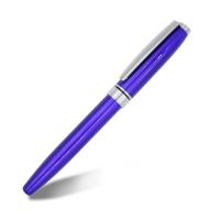 China Metal Roller Ball Pen 1.0mm Bullet Tip Classic Ballpoint Pens Gel Ink Signature Pen for sale