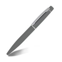China High End Business Metal Twist Ballpoint Pen Soft Coating Pen Barrel Ball Pen Office Supplies for sale