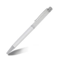 China Metal Creative Ball Pen Oil Filling Triangle Barrel Twist Gift Ballpoint Pens for sale