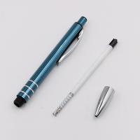 China Classical Aluminum Ball Pen Smooth Writing Comfortable Holding Metal Office Pen for sale