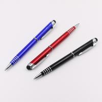 China Aluminum Metal Ballpoint Pen Touch Screen Ball Pen Promotion Stylus Pen For Office for sale