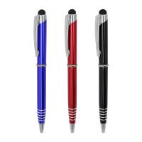 China Aluminum Metal Ballpoint Pen Touch Screen Ball Pen Promotion Stylus Pen For Office for sale