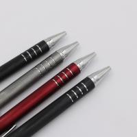 China Classic Metal Ballpoint Pen Aluminum Promotion Logo Press Ball Pen for sale