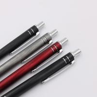 China Classic Metal Ballpoint Pen Aluminum Promotion Logo Press Ball Pen for sale