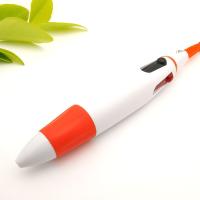China Four Color 0.7mm ballpoint pen Convenient Handbook Pen With Hanging Rope for sale