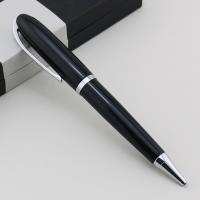 China Sleek Metal Ballpoint Pen 1.0mm Classic Office Stationery Business Ball Pen for sale